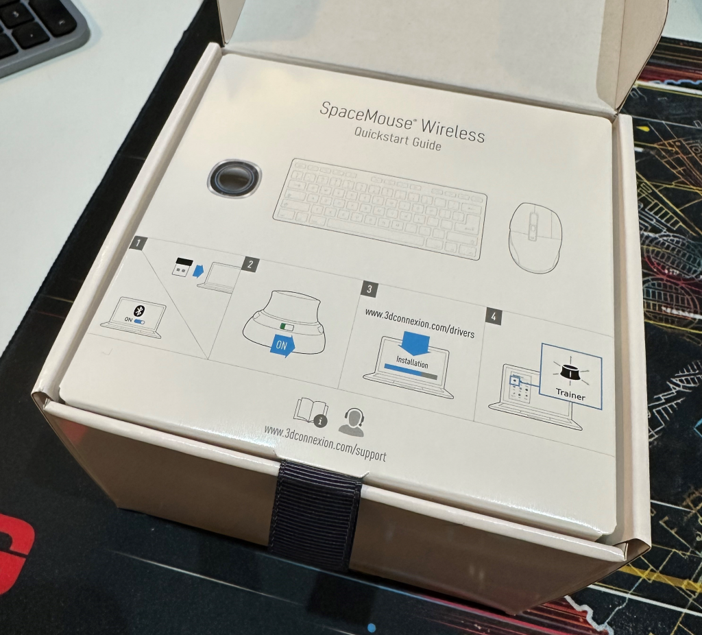 #24 – TECH REVIEW – 3Dconnexion SpaceMouse Wireless Bluetooth – CADFMconsultants